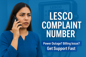 LESCO Complaint Number 2026 – 118, 0800-00118 & SMS 8118